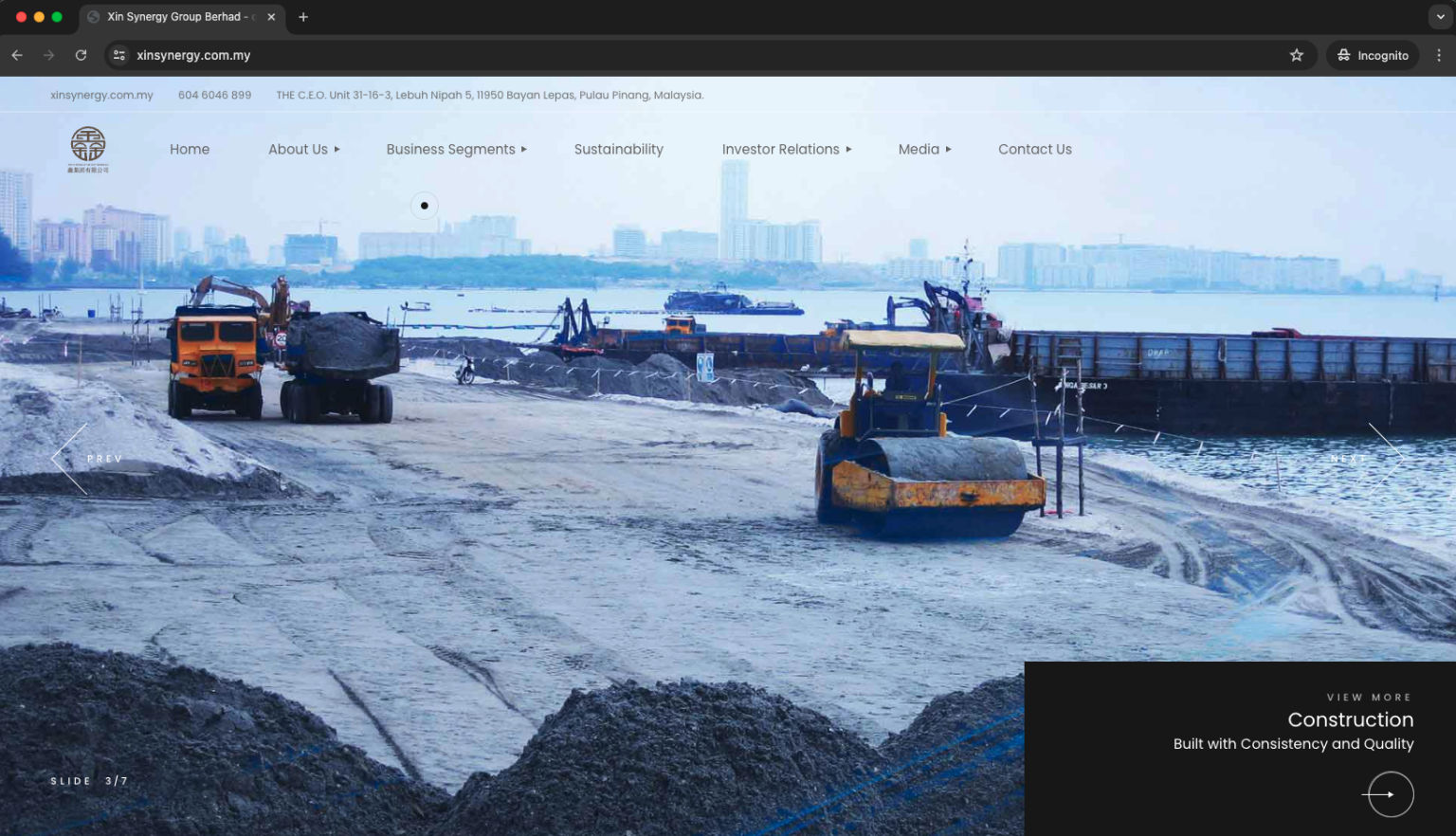 Xin Synergy Group Berhad - one of the Malaysia's leading conglomerates